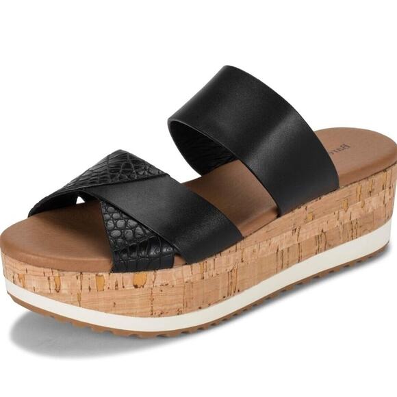 BareTraps | Shoes | Baretraps Whitlie Chunkie Platform Sandal Black ...